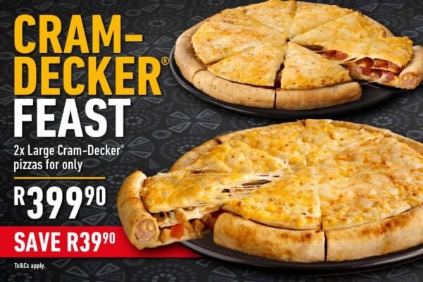 Cram Decker® Feast...R399.90 - Debonairs Pizza Menu